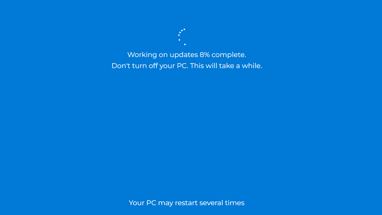 Windows 10 Fake Update | The Ultimate Fake Prank Screen