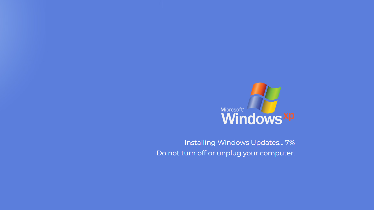 Windows XP Fake Update Screen | A Perfect Prank Tool